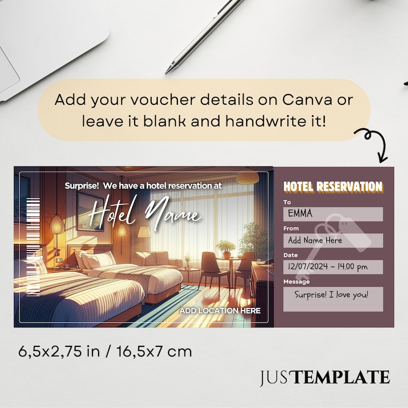 Hotel Reservation, Boarding Pass, Hotel Voucher, Weekend Getaway ...