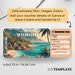 Seychelles Boarding Pass, Trip Surprise, Plane Ticket Template ...