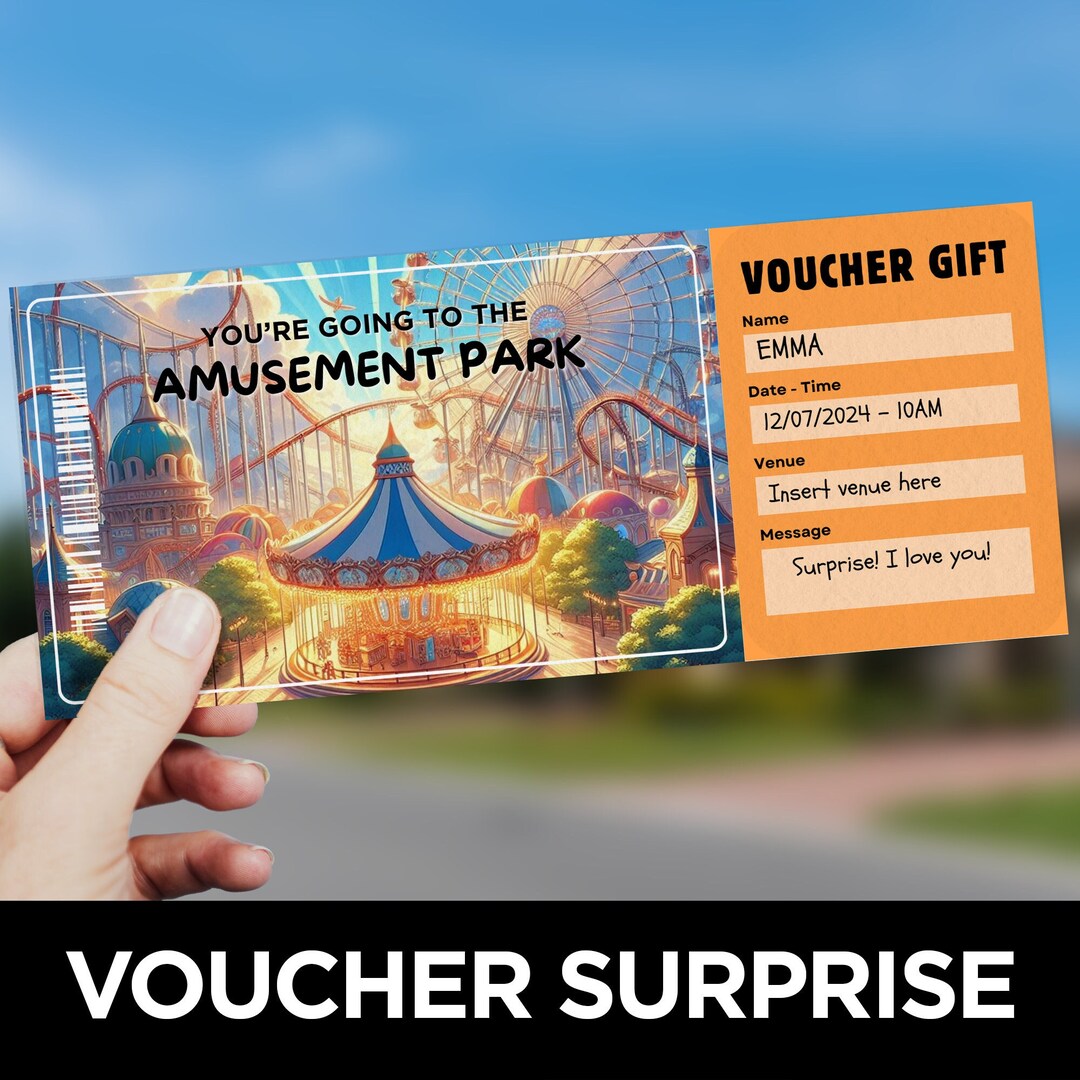 Amusement Park Tickets, Theme Park Ticket, Theme Park Passes, Admission ...