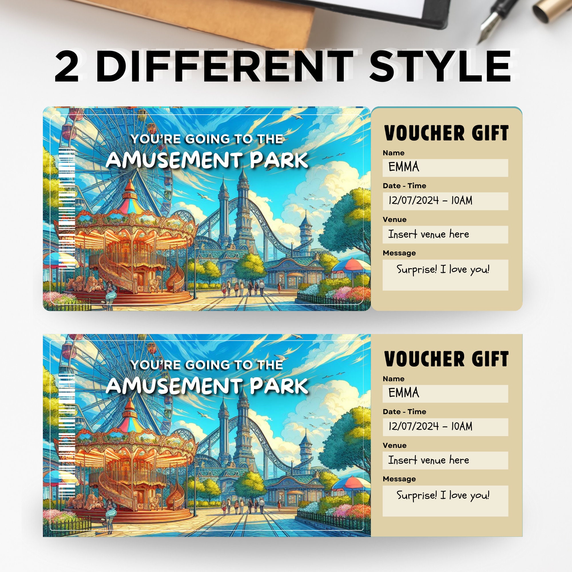 Amusement Park Tickets, Theme Park Ticket, Theme Park Passes, Admission ...