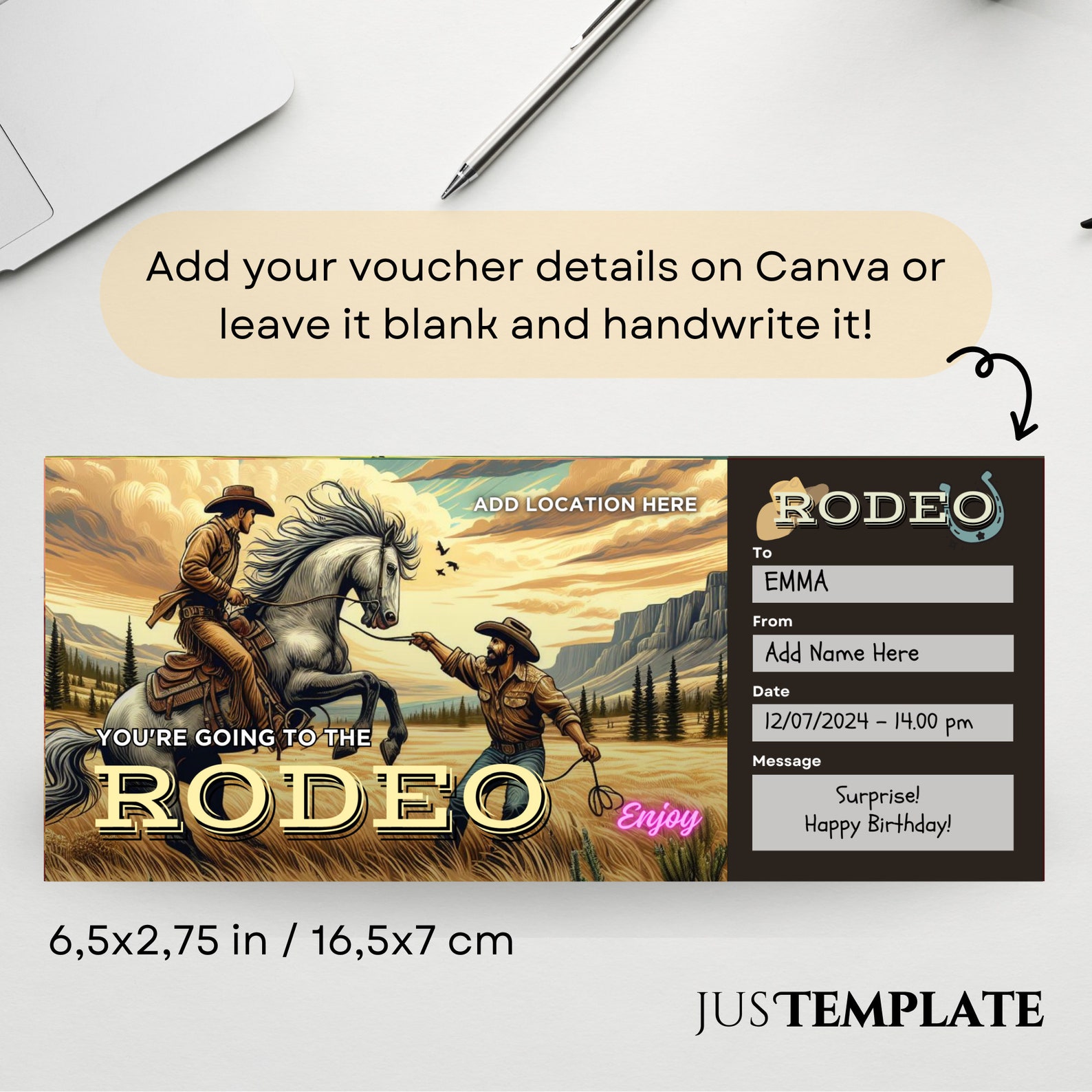 Rodeo Ticket Template, Horseback Rider, Horseback Riding, Texas Rodeo ...
