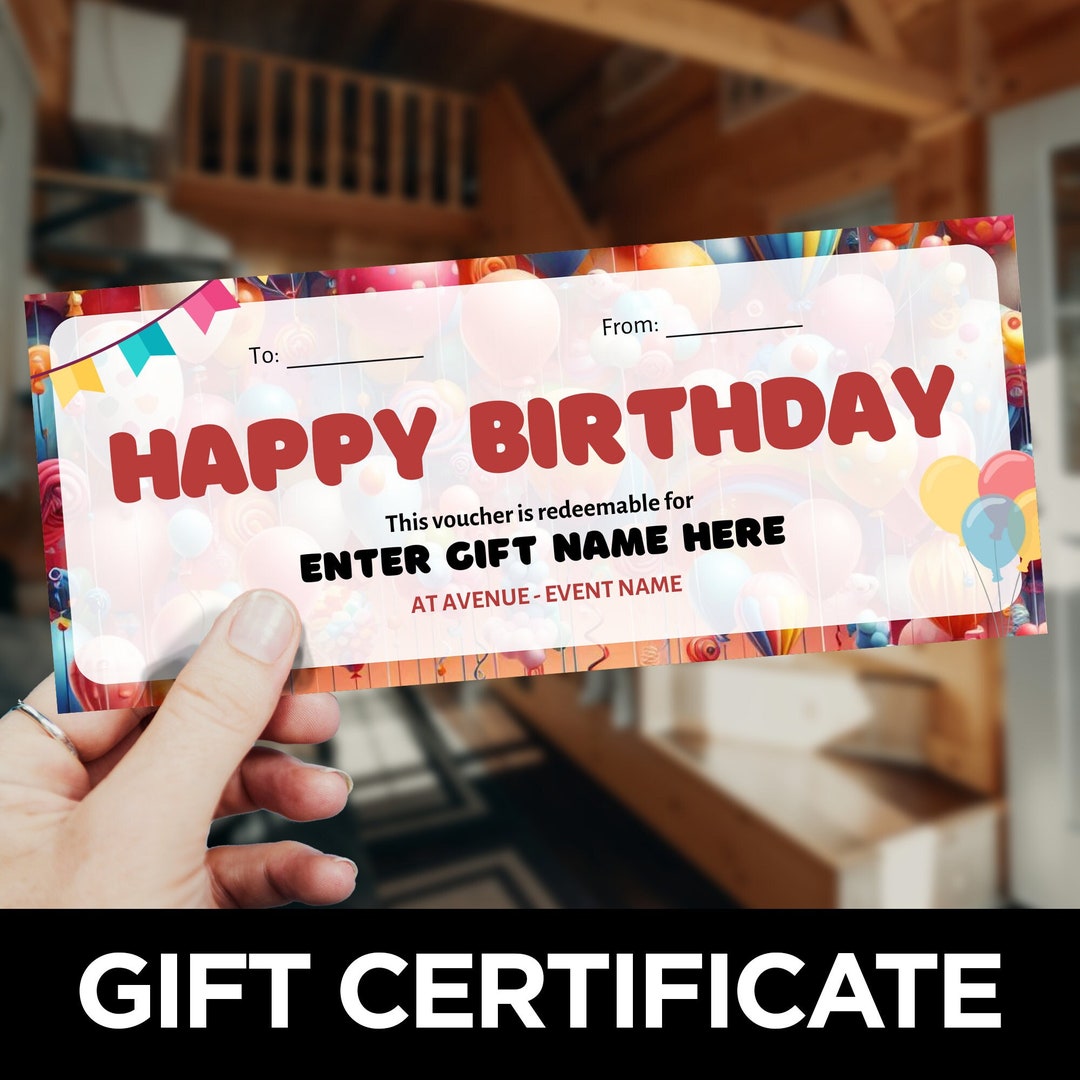 Voucher Gift Template, Gift Voucher Design, Printable Event Ticket ...