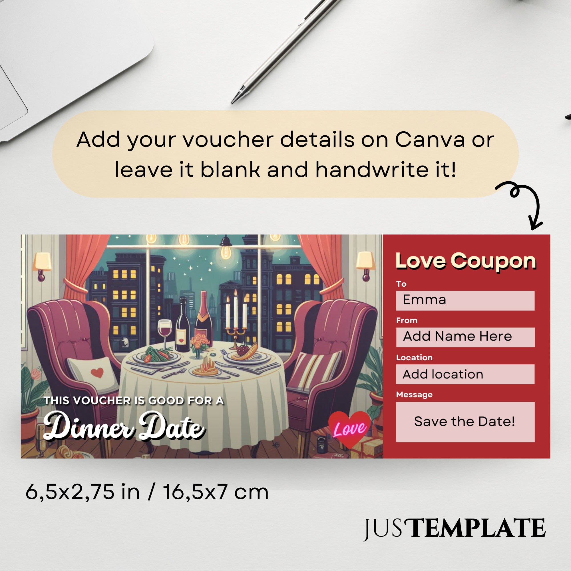 Date Night Coupon Template, Couple Coupons, Love Coupons, Dinner Out ...
