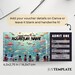 Aquarium Ticket Template, Ocean Park Ticket, Aquarium Visit Tour ...