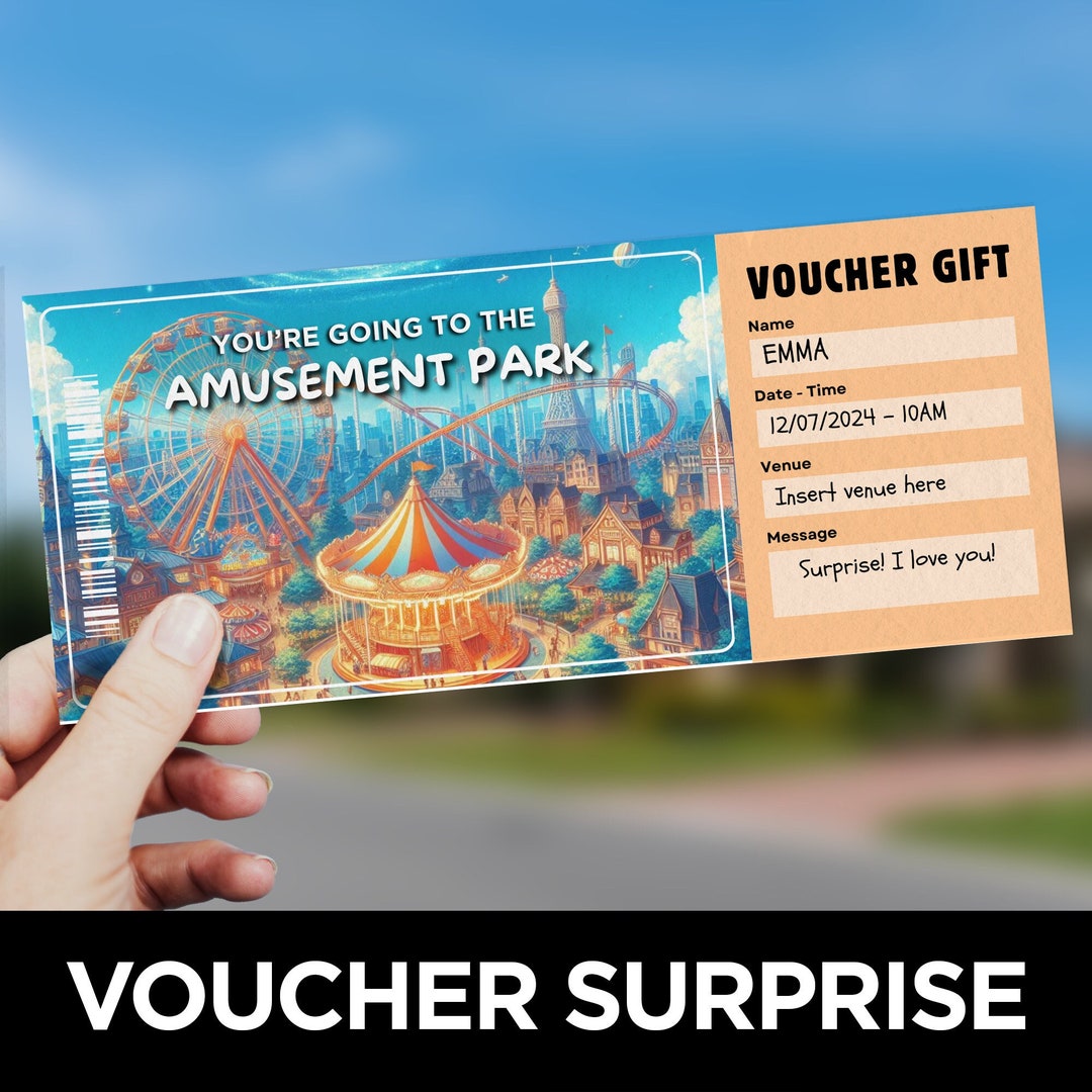 Amusement Park Tickets, Theme Park Ticket, Theme Park Passes, Admission ...