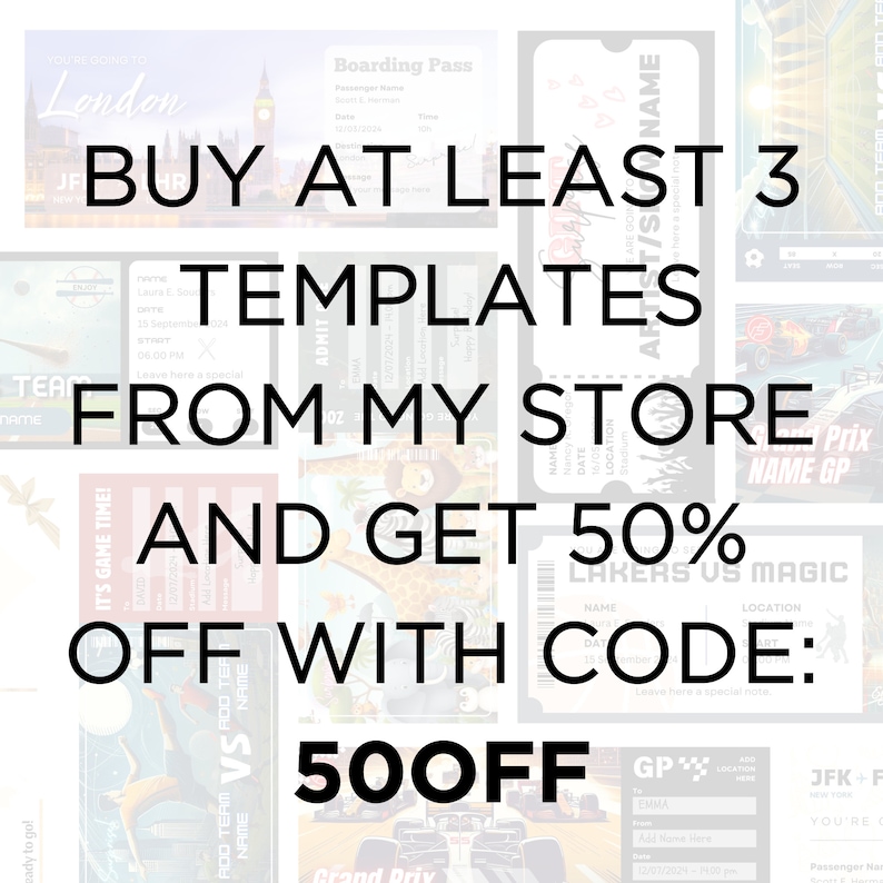 Voucher Gift Certificate Template, Gift Voucher Design, Printable Event ...