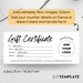 Voucher Gift Template, Gift Voucher Design, Printable Event Ticket ...