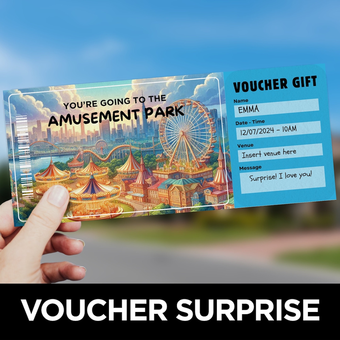 Amusement Park Tickets, Theme Park Ticket, Theme Park Passes, Admission ...