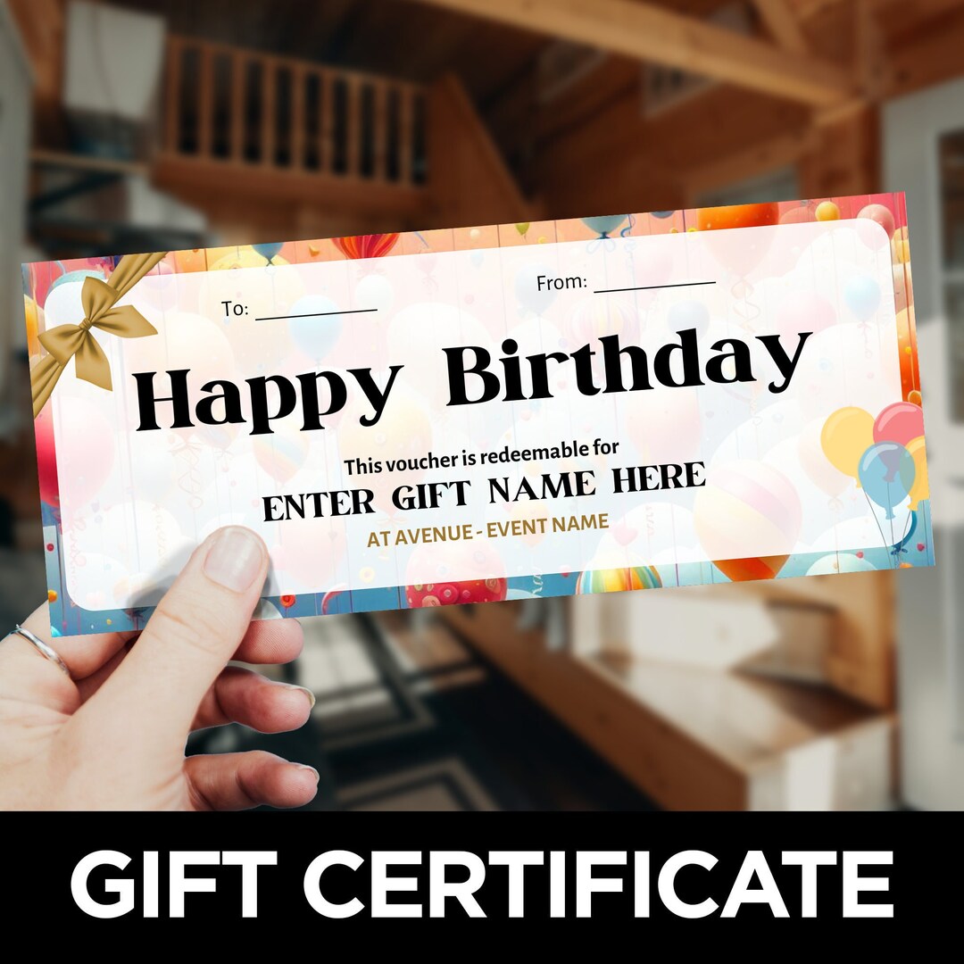 Voucher Gift Template, Gift Voucher Design, Printable Event Ticket ...
