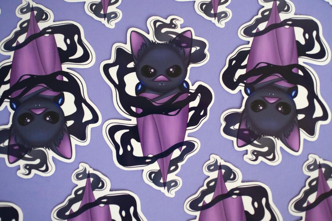 Azriel From ACOTAR Inspired Bat Sticker / Fantasy Book Reader Gift ...