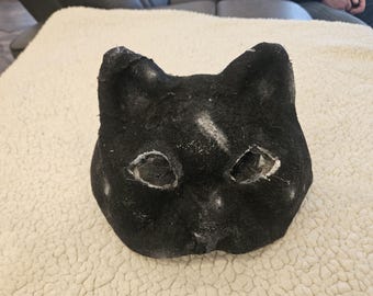 Muted Tortie Cat Therian Mask Quadrobics Cute - Etsy