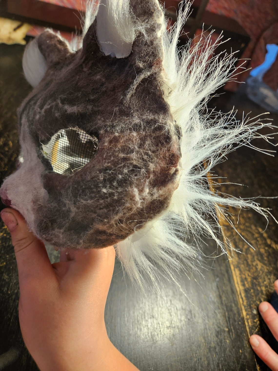 Muted Tortie Cat Therian Mask Quadrobics Cute - Etsy