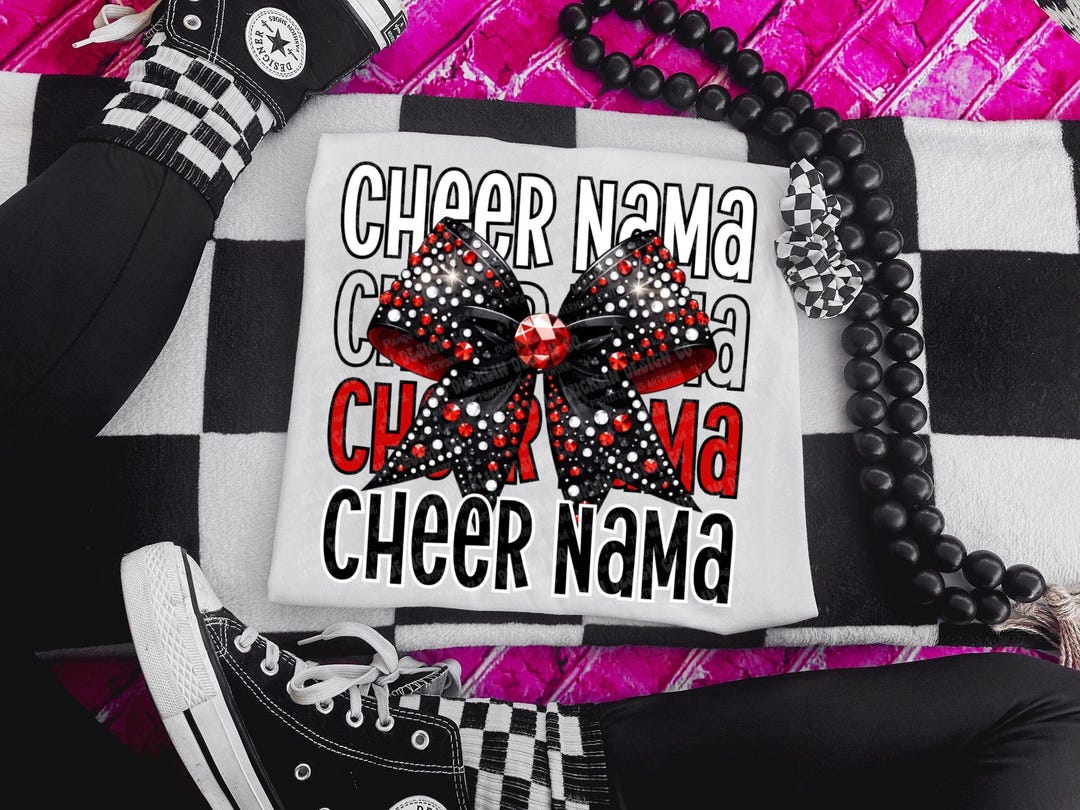 Cheer Nama PNG Cheer Digital Download Cheerleader Sublimation - Etsy