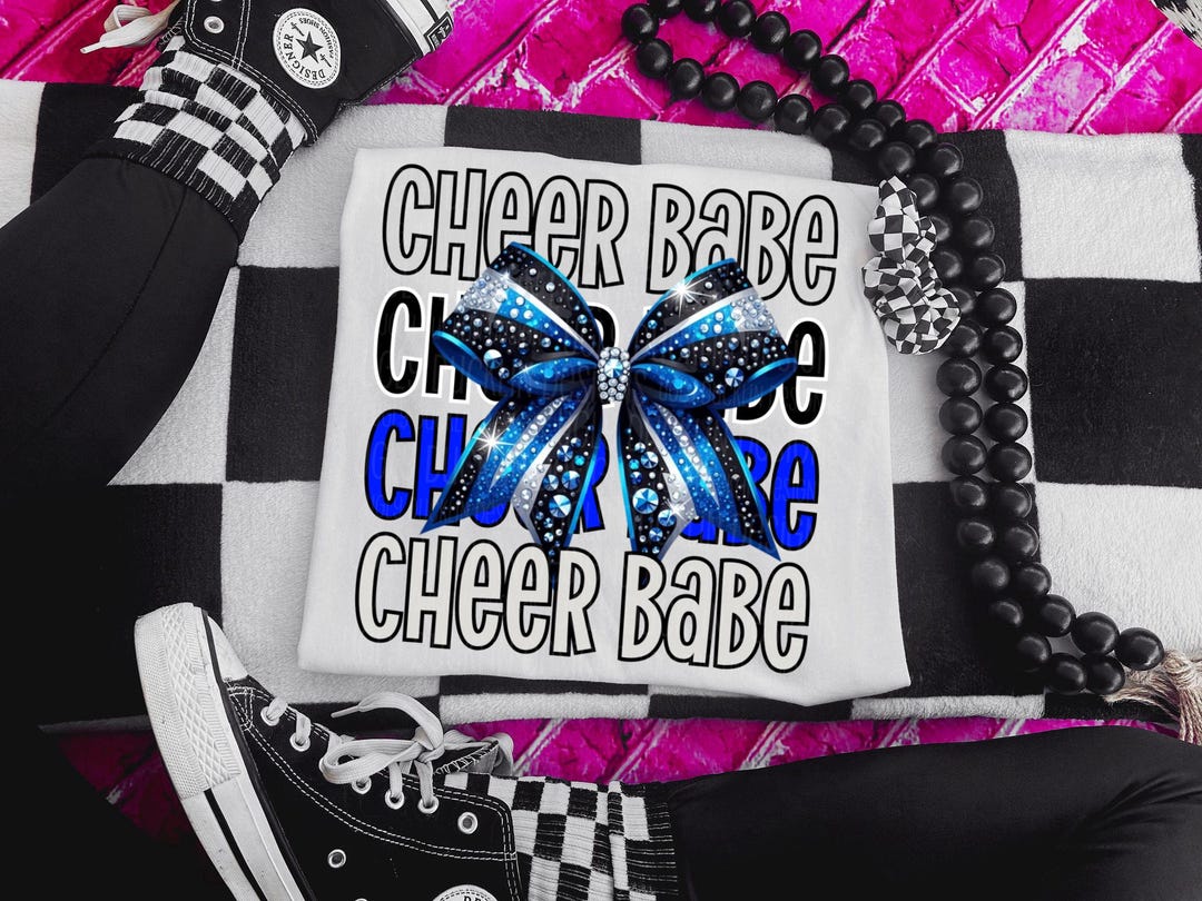 Cheer Babe PNG Cheer Digital Download Cheerleader Sublimation - Etsy