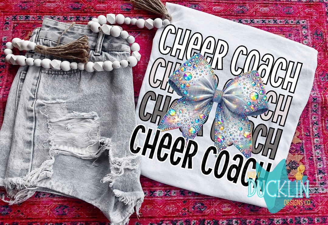Cheer Coach PNG Cheer Digital Download Cheerleader Sublimation - Etsy