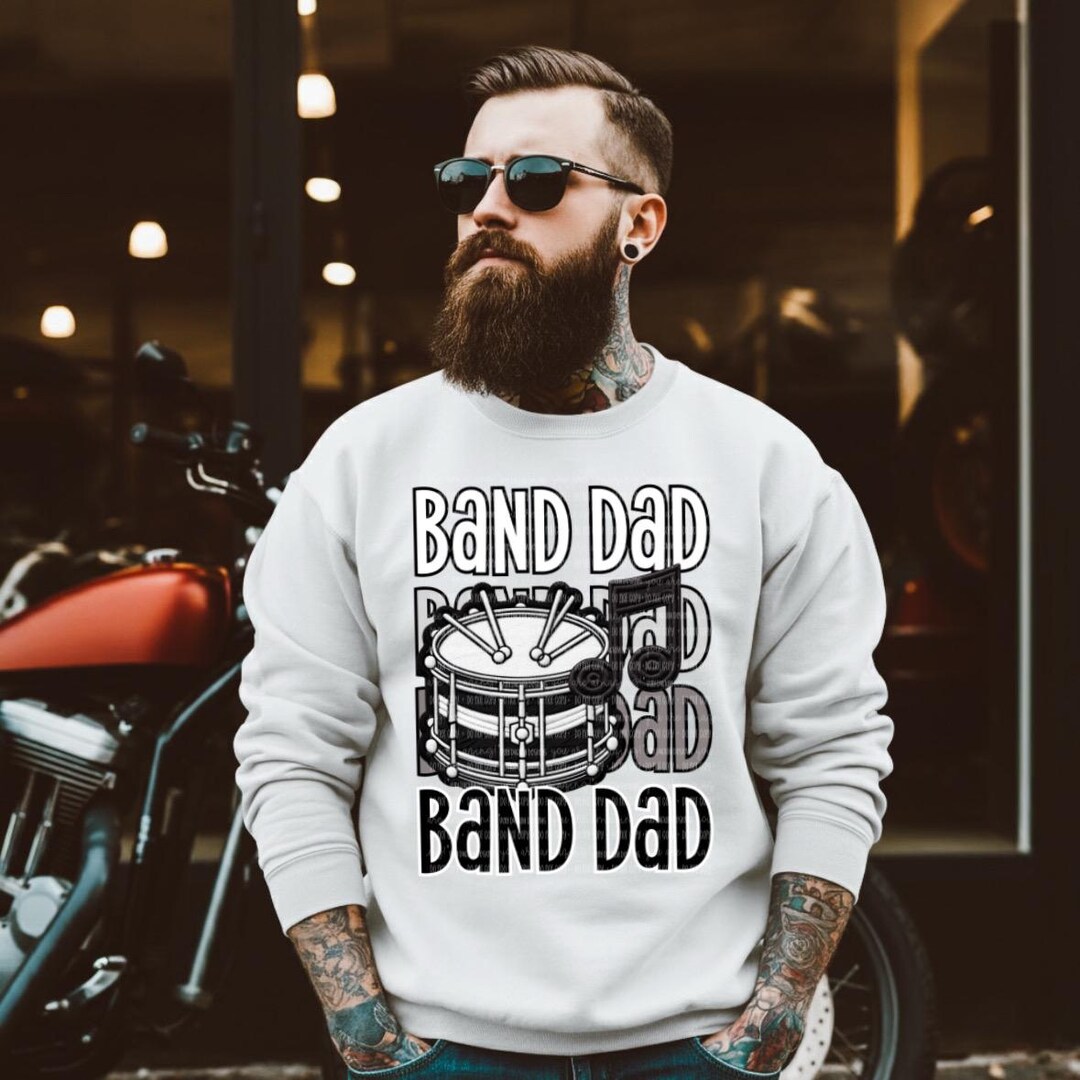 Band PNG Band Dad Digital Download Marching Band Sublimation - Etsy