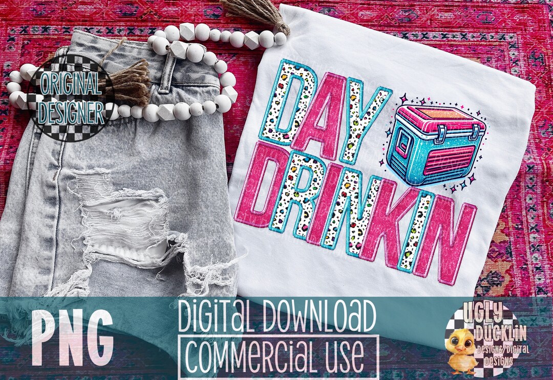 Day Drinking PNG Summer Digital Design Vacation Sublimation Design - Etsy