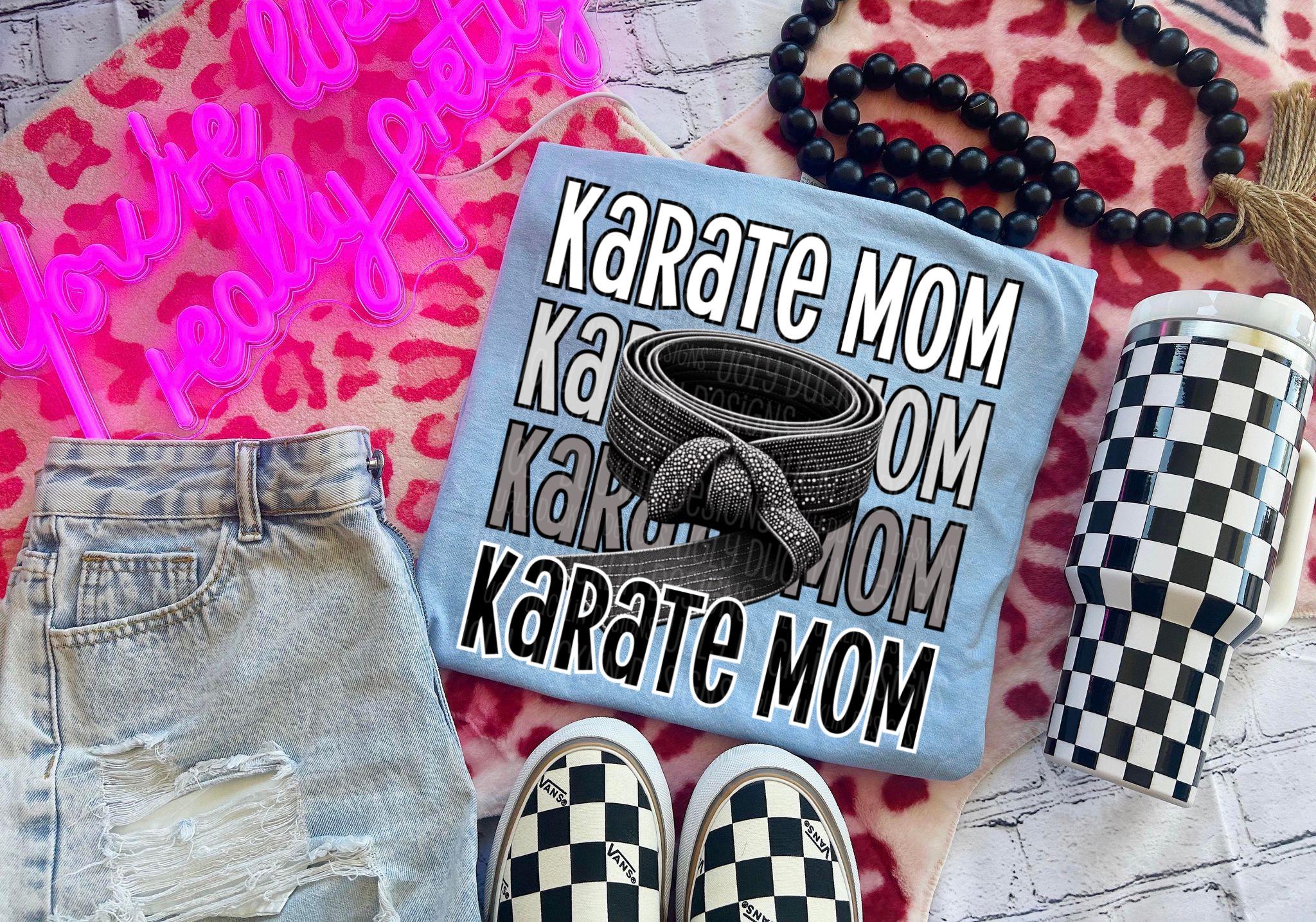 Karate Mom PNG Martial Arts Digital Download - Etsy