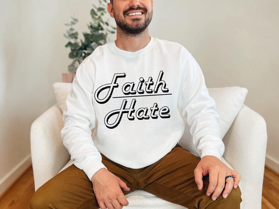 Faith Over Hate PNG Unity Digital Design Faith Sublimation Design - Etsy