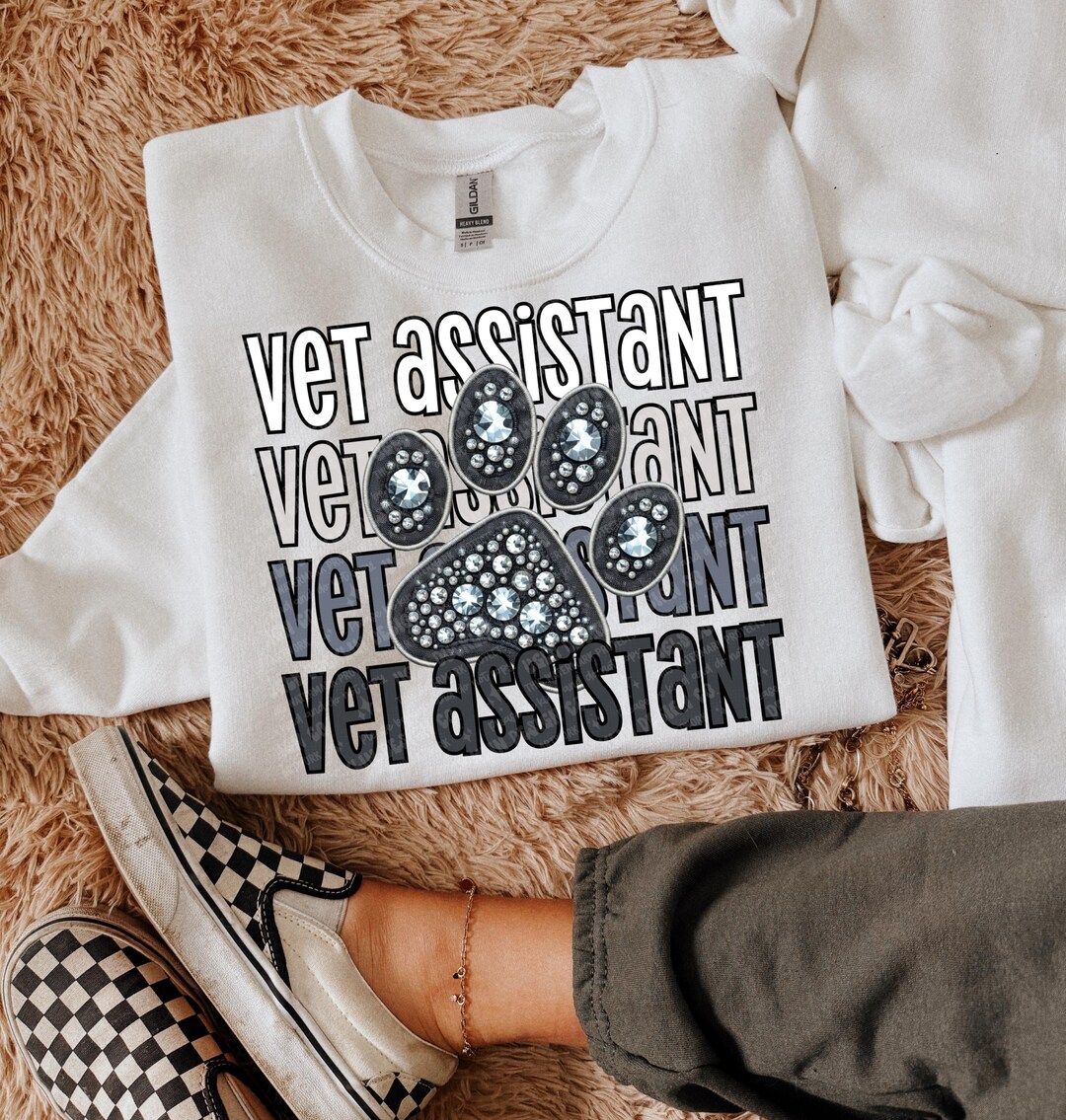 Vet Assistant PNG, Veterinary Design, Vet Sublimation - Etsy