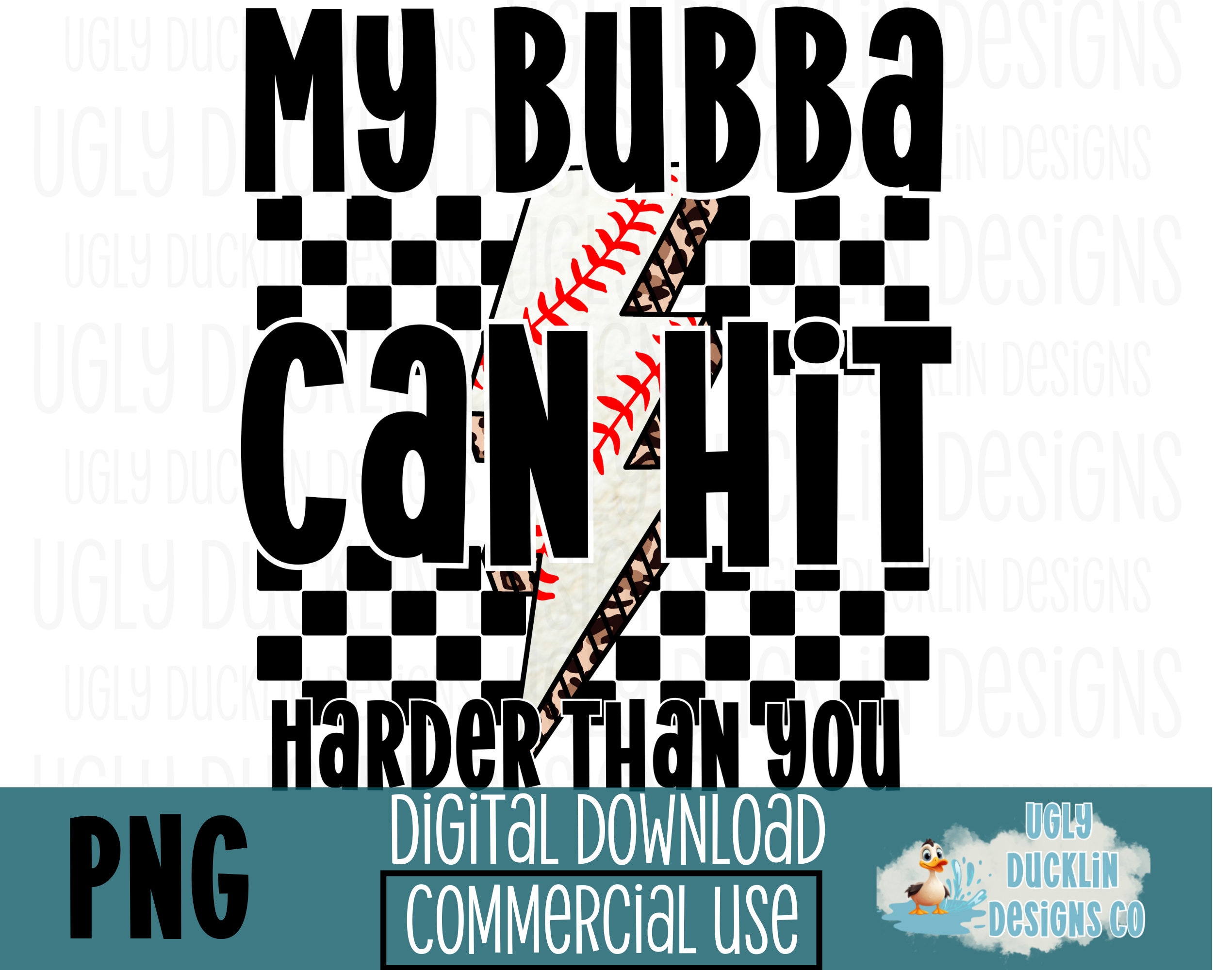 Bubba Baseball PNG Baseball Digital Download Baseball Sister ...