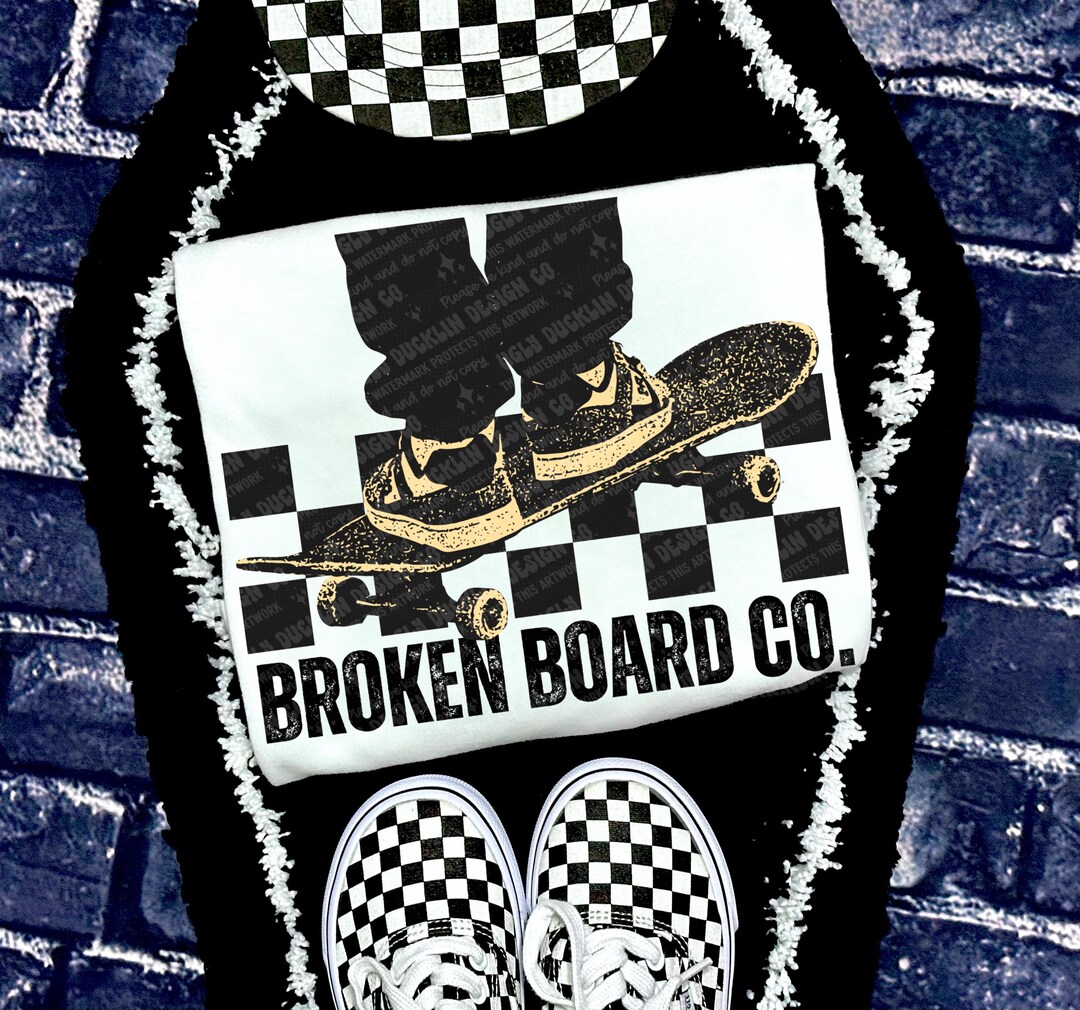 Broken Board PNG Skateboard Digital Download Riding PNG - Etsy