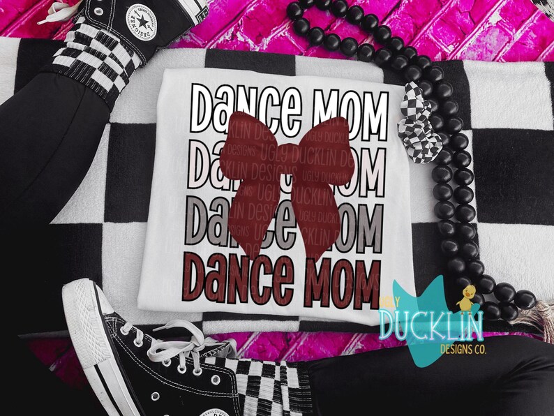 Dance PNG Dance Mom Digital Download Coquette Bow Sublimation - Etsy