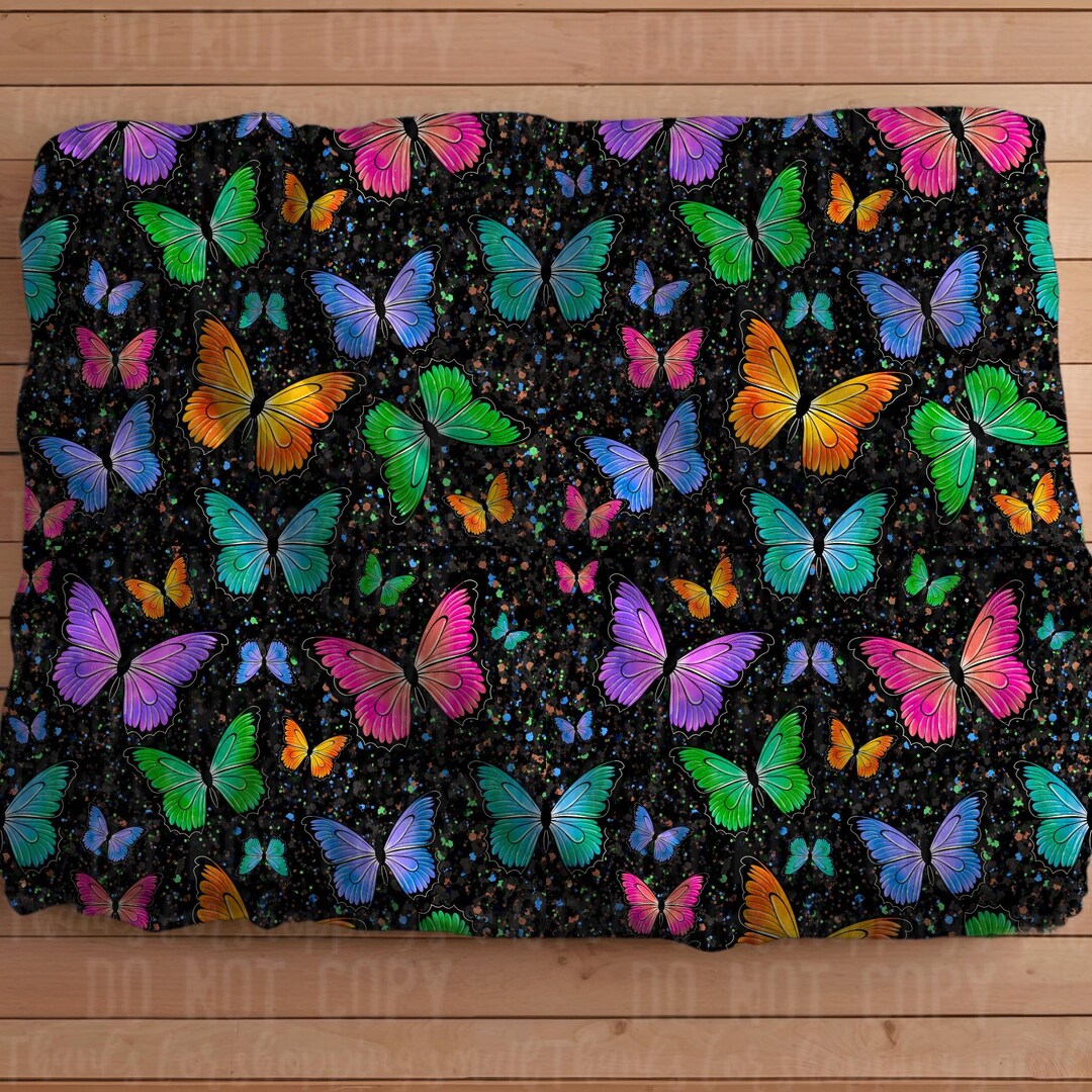 Butterfly Seamless Butterfly Digital Paper Butterfly Repeating Pattern ...