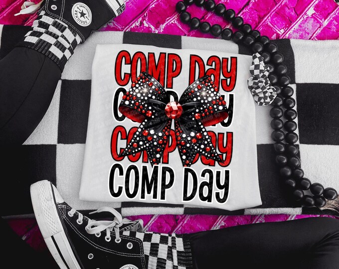 Comp Day PNG School Spirit Digital Download Cheerleader Sublimation - Etsy