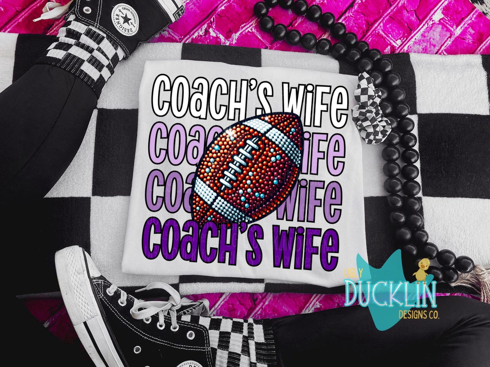 Coachs Wife PNG Football Digital Download Team Spirit Sublimation - Etsy
