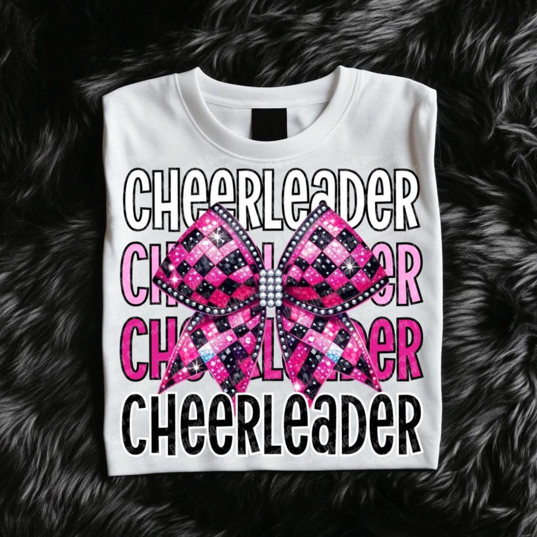 Cheerleader Pink Ombre PNG Cheer Digital Download Cheerleader ...