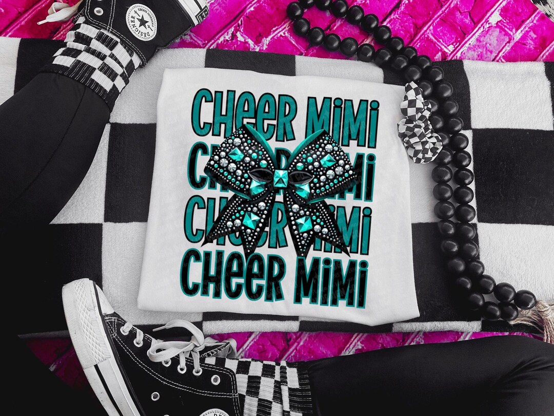 Cheer Teal Bundle PNG Cheer Digital Download Cheerleader Sublimation - Etsy