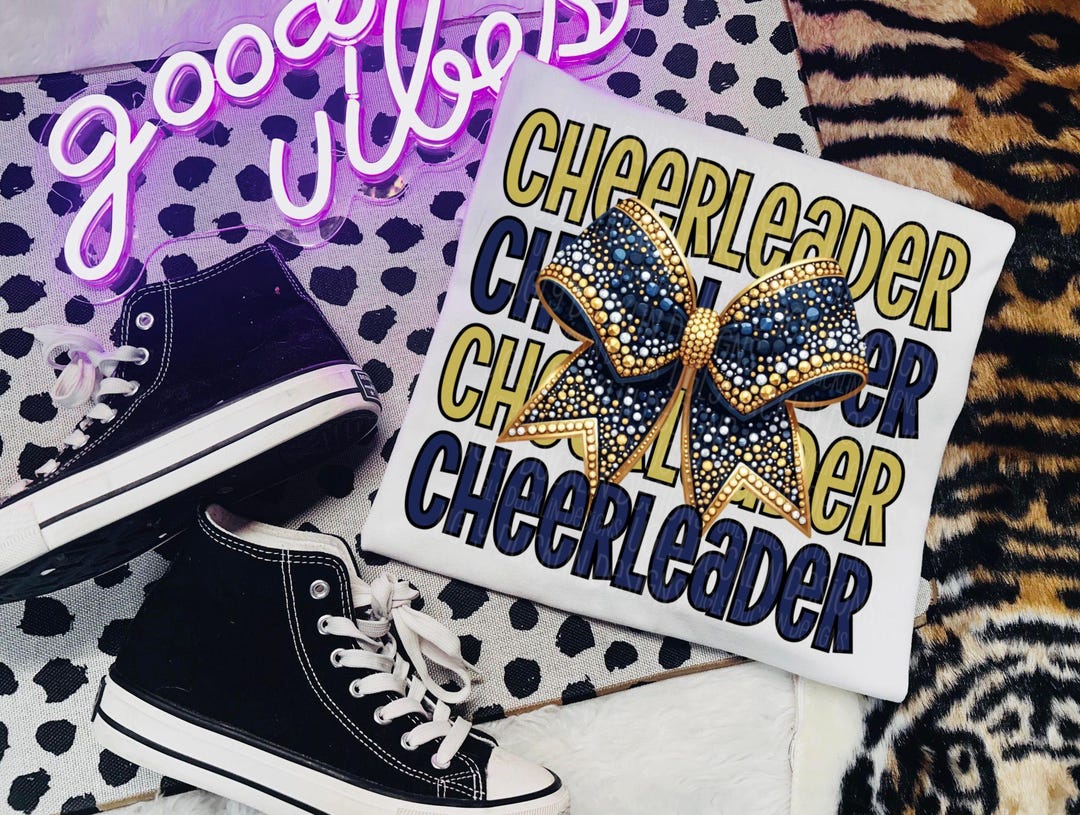 Cheer PNG School Spirit Digital Download Cheerleader Sublimation - Etsy