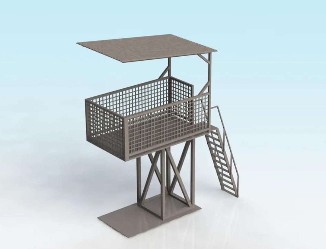 1/32 Scale 3d Printed Marshall Stand KIT for Slot Car Tracks and ...