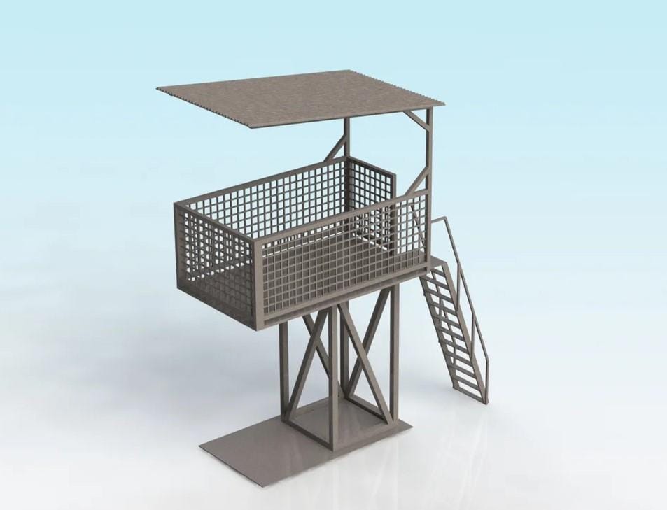 1/32 Scale 3d Printed Marshall Stand KIT for Slot Car Tracks and ...