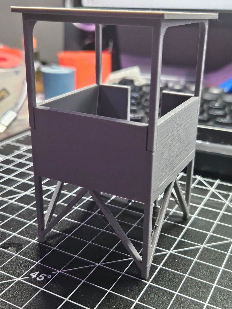 1:32 Scale Turn Marshall Tower/flag Stand KIT for Slot Car Tracks and ...