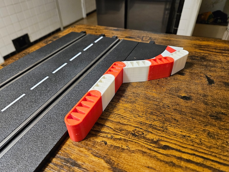 5 SAFER Barrier Wall Sections for 1:32 Scale Slot Car Tracks and ...