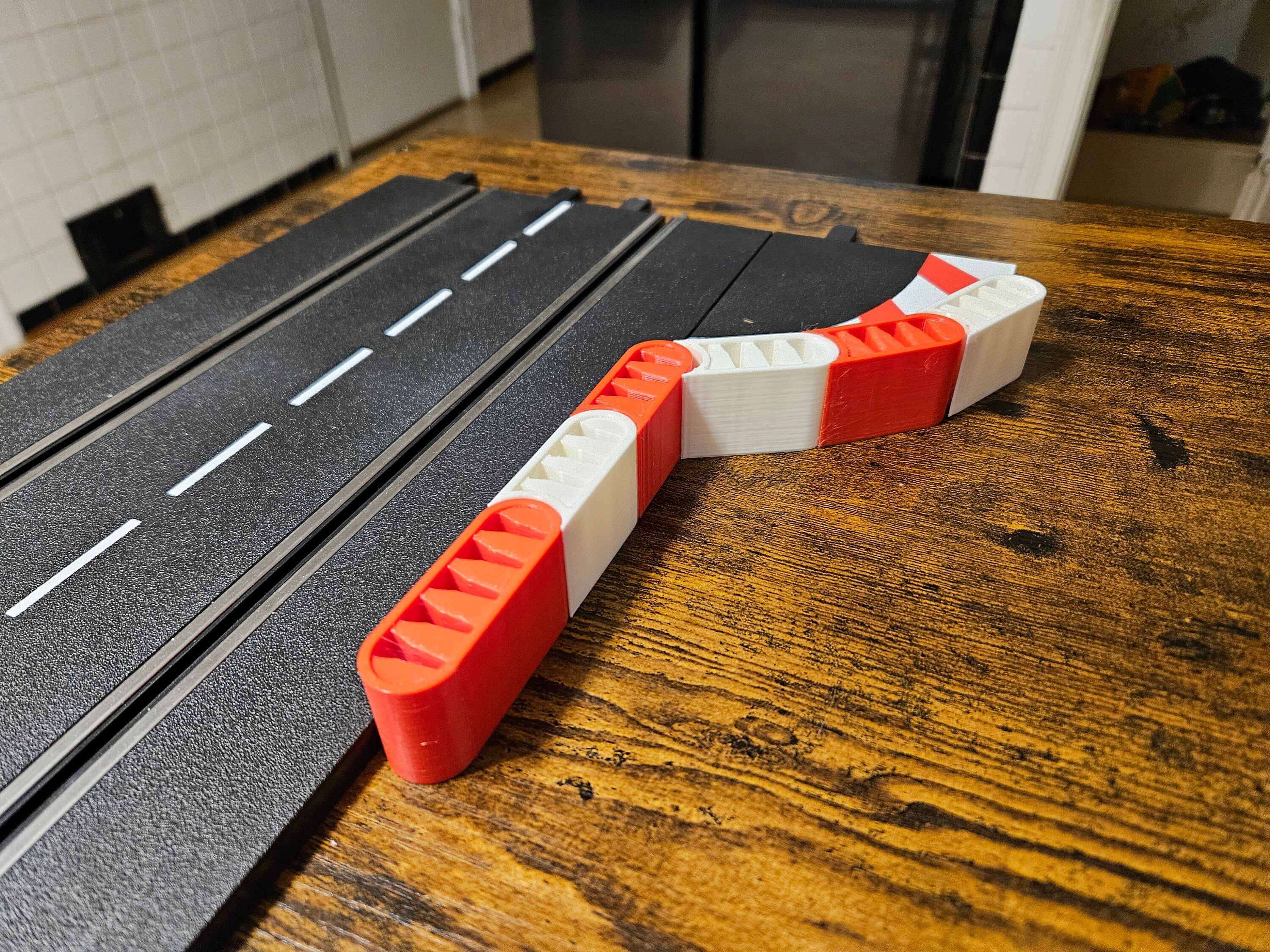 5 SAFER Barrier Wall Sections for 1:32 Scale Slot Car Tracks and ...