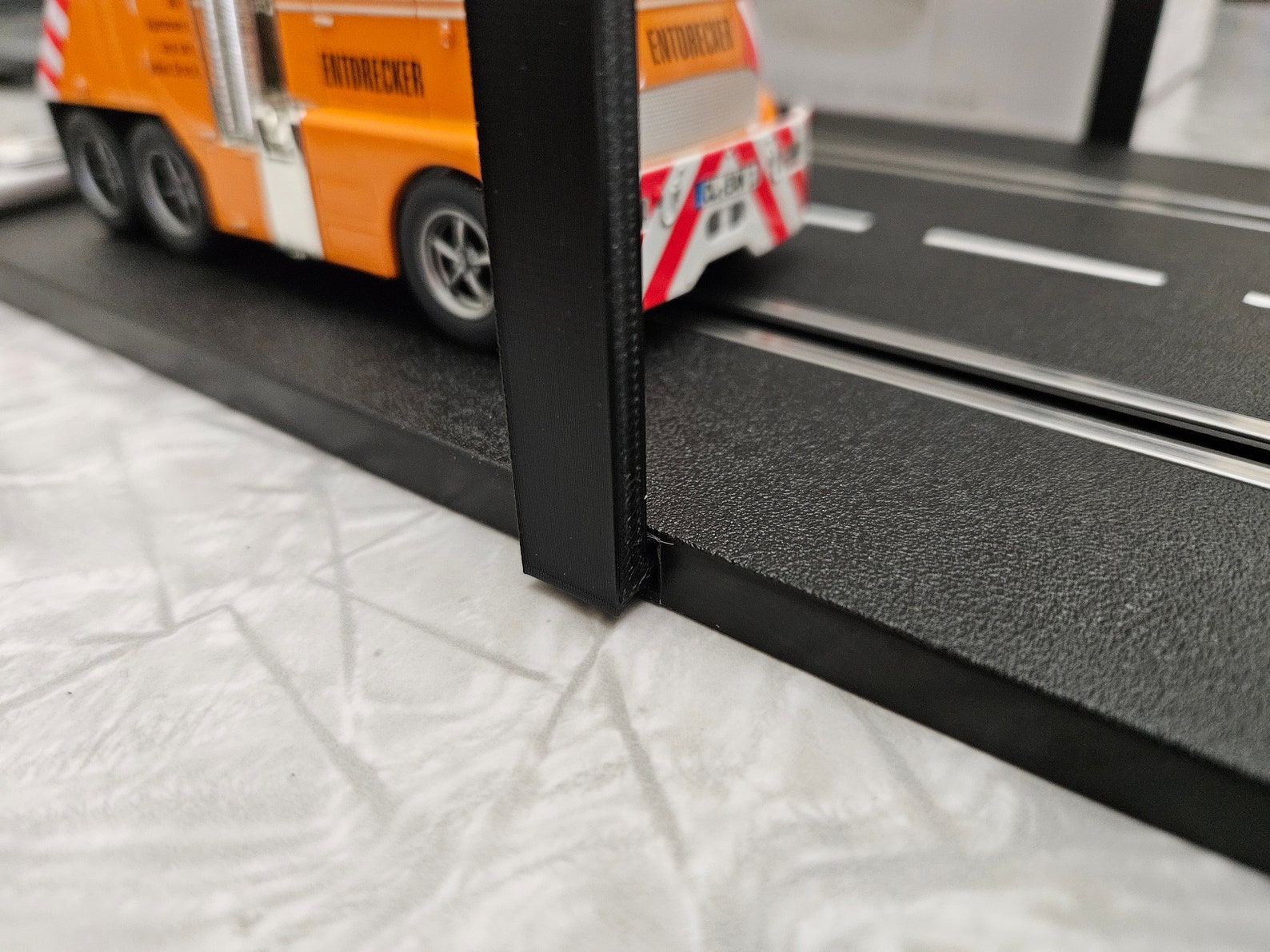 3d Designed and Printed Over Under Track Support for Carrera 1:32 Slot ...