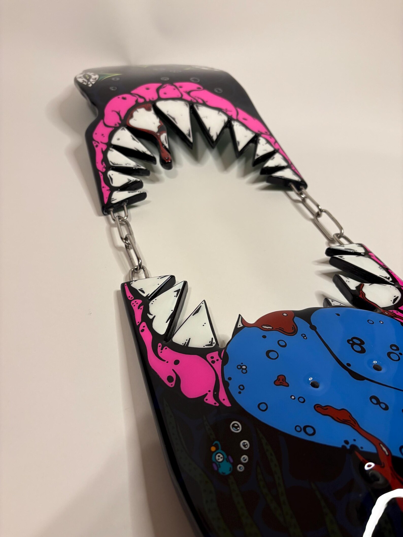 Handpainted Custom Skateboard Deck - Deep Sea Decor - Skateboard ...