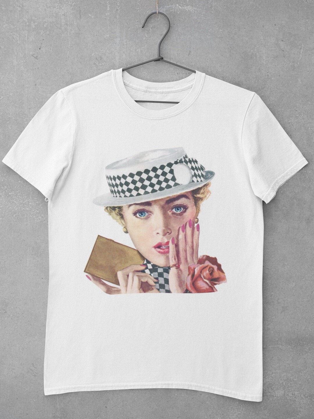 Joseph Bowler Illustrator Work White Unisex T-shirt Vintage Print Tee ...