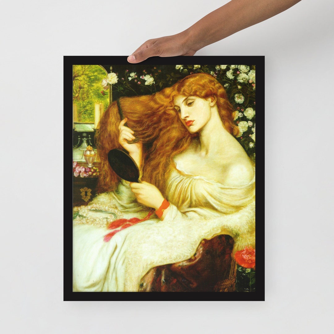 Dante Gabriel Rossetti Lady Lillit Gerahmtes Poster Home Decor Art Home ...