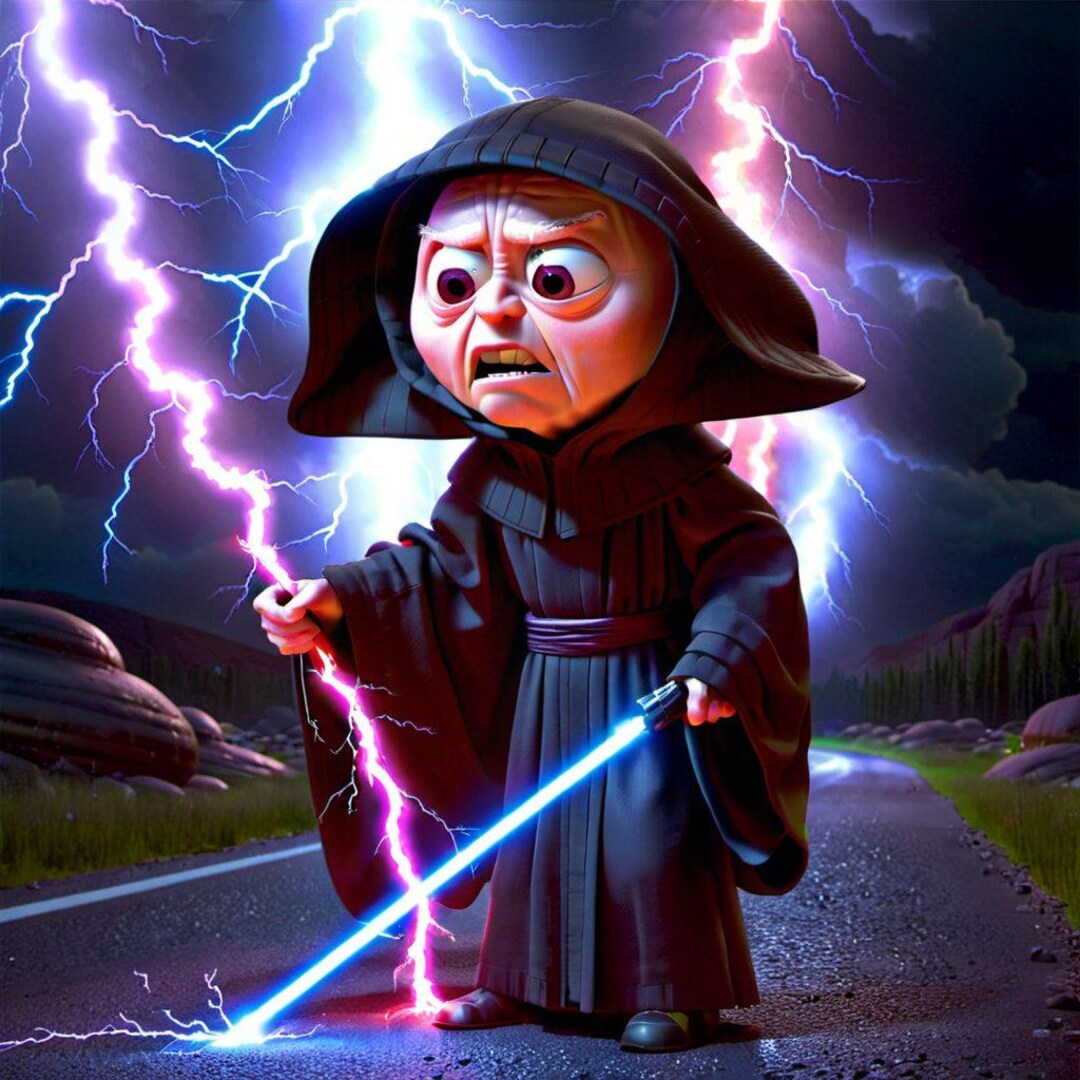 A Pixar Dark Lord - Etsy