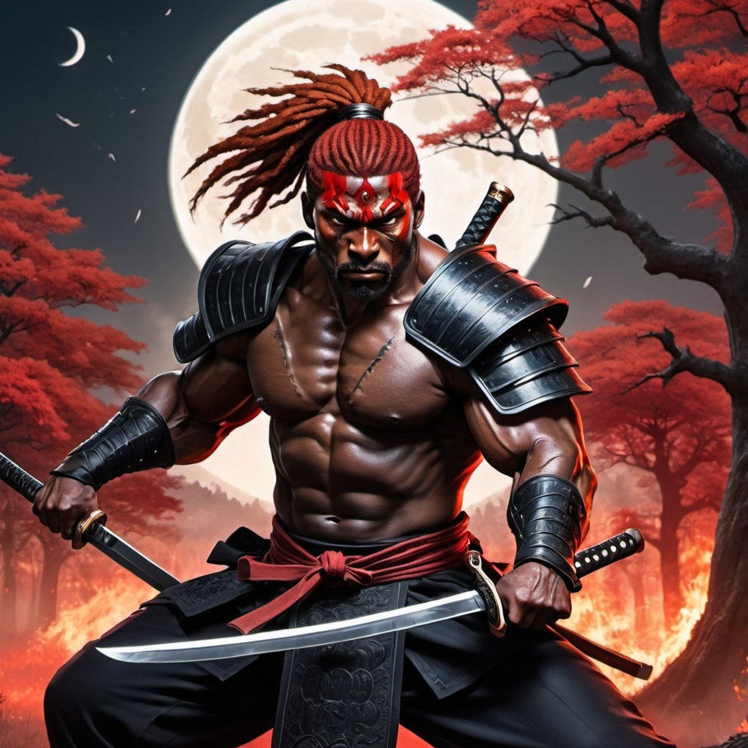 African Samurai - Etsy