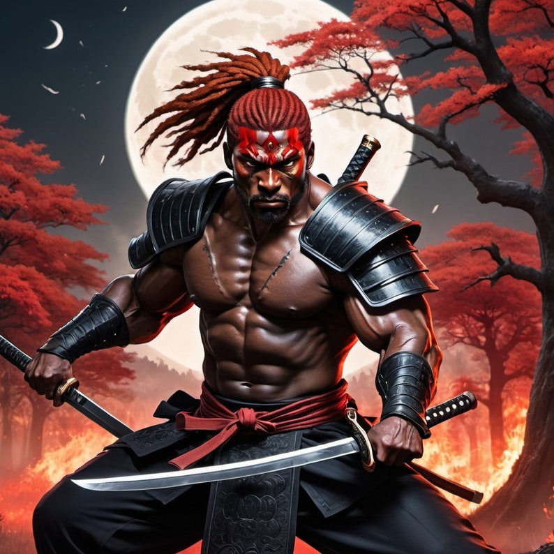 African Samurai - Etsy