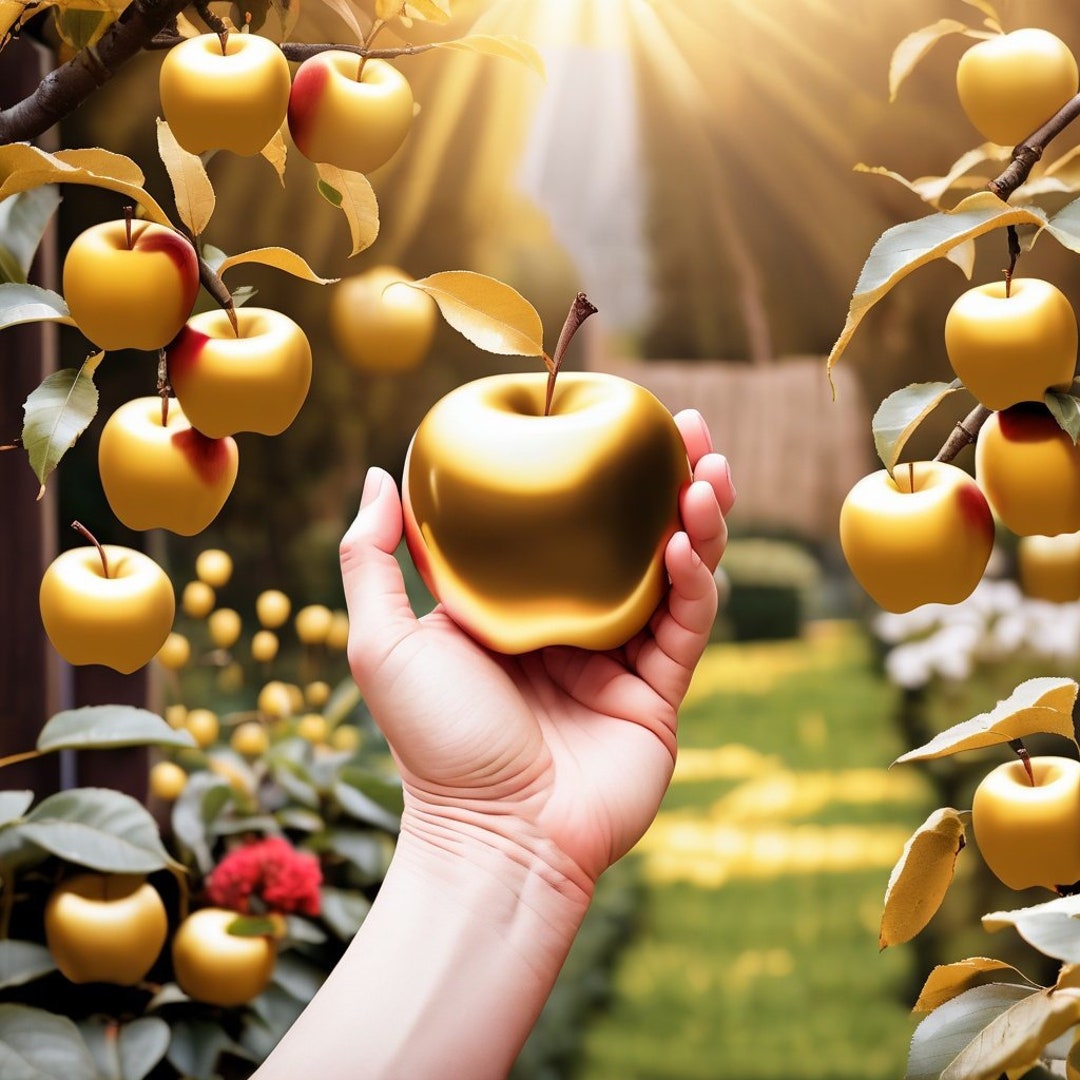 The Golden Fruit - Etsy