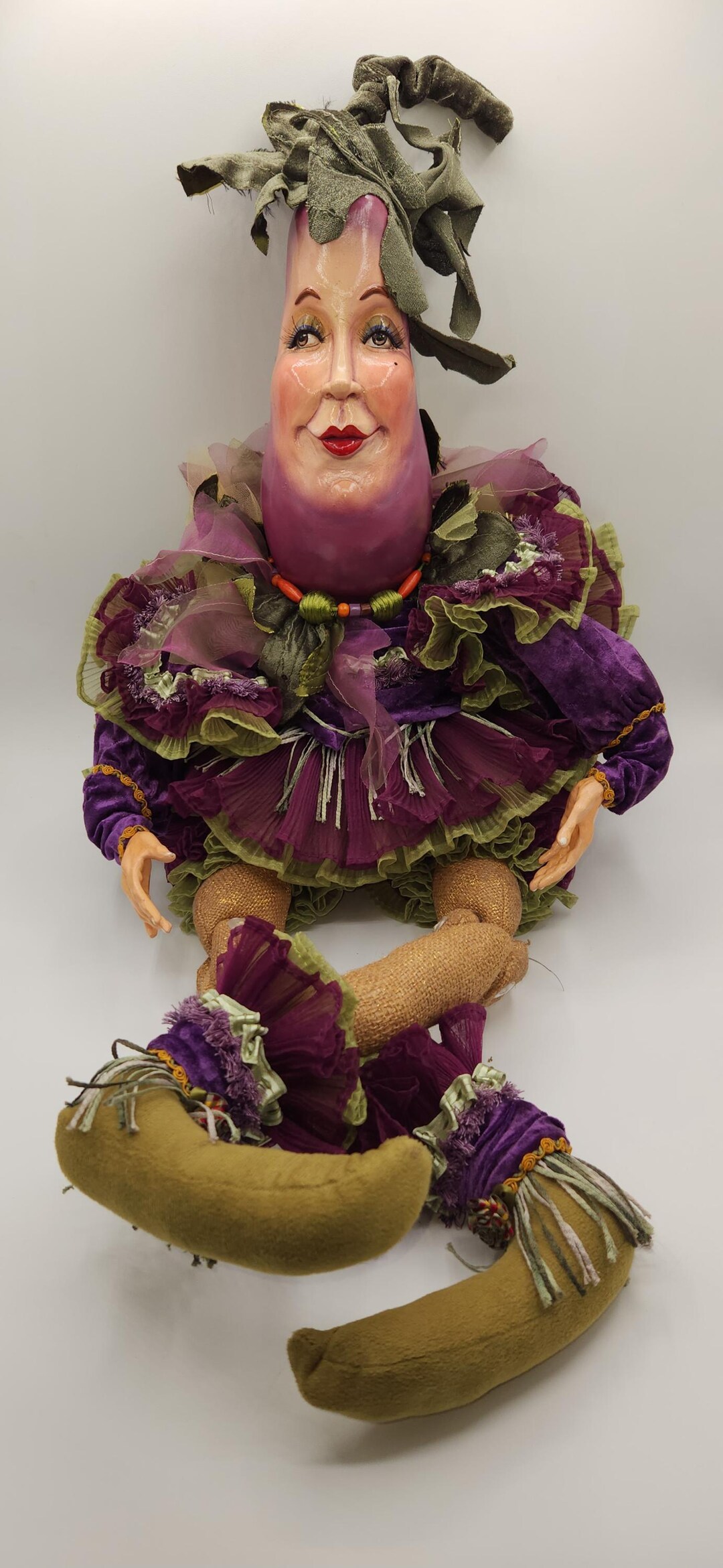 Rare Katherine's Collection Aubra Jean Eggplant by Wayne M. Kleski - Etsy