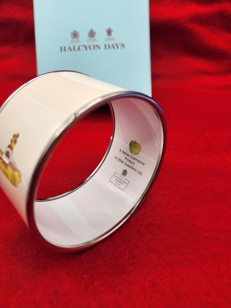 Halcyon Days A Yellow Submarine Product 2009 Subafilms Ltd. Cream ...