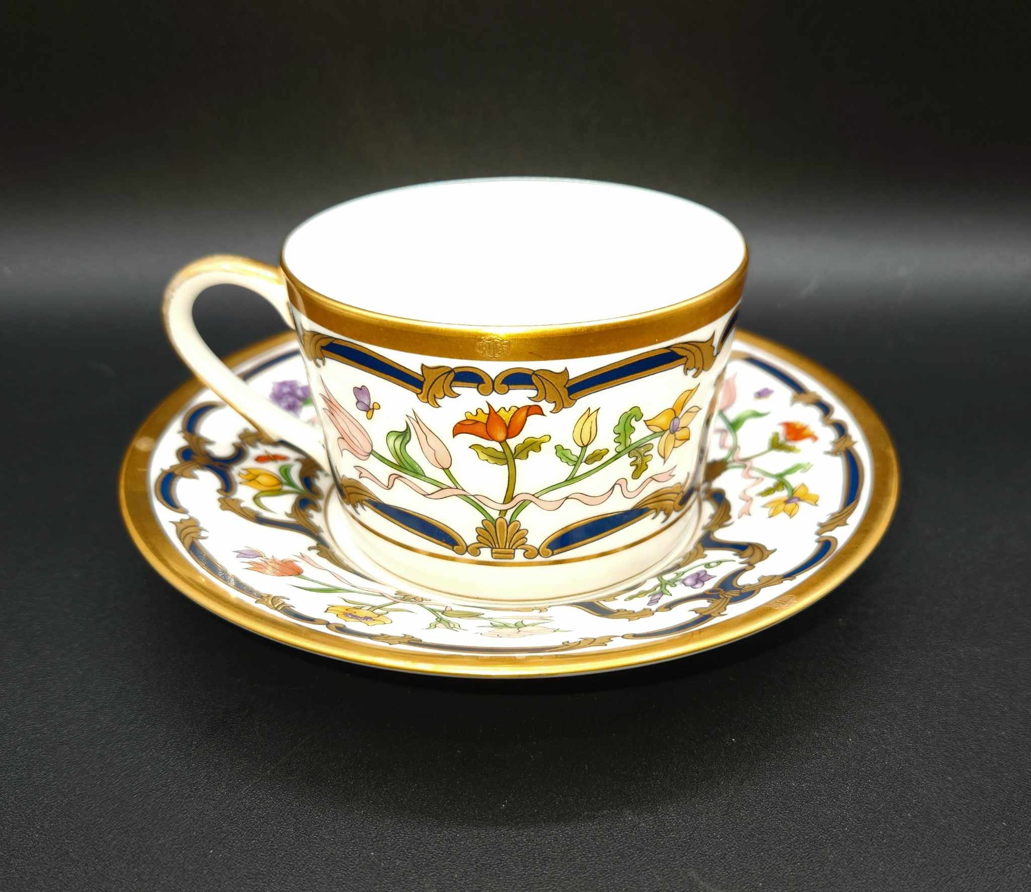 Christian Dior Renaissance Pattern Flat Cup & Saucer - Etsy