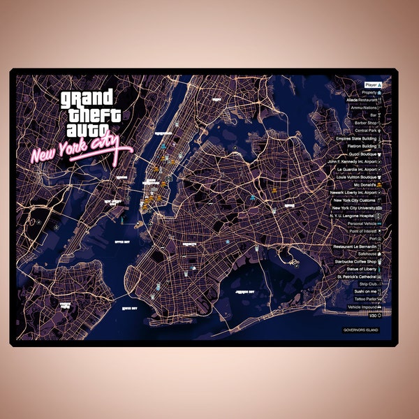 Gta 6 Poster - Etsy